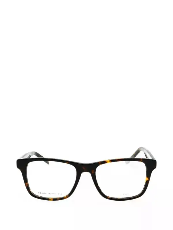 Tommy Hilfiger Th 1990 Rectangle-frame Glasses - Brown