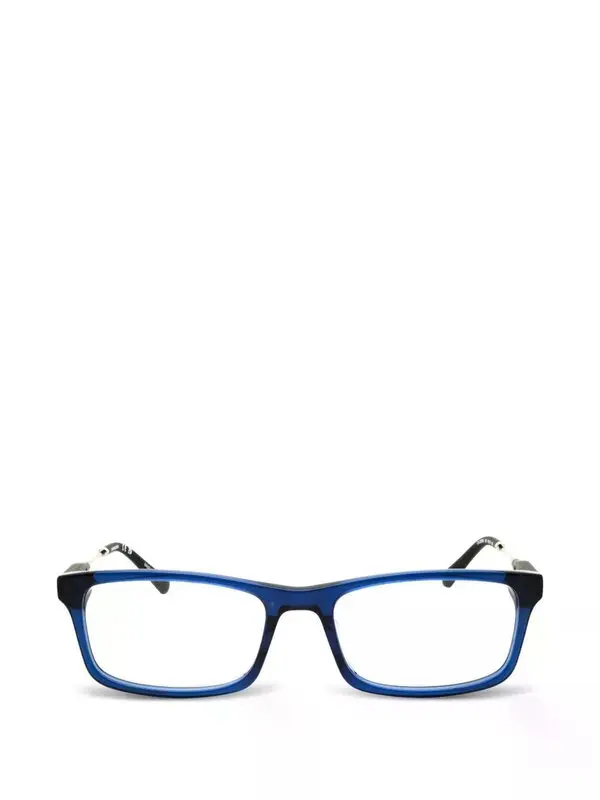 Calvin Klein Rectangle Eyeglasses - Blue