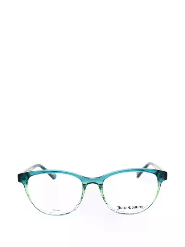 Juicy Couture Gradient Effect Round Frame Eyeglasses