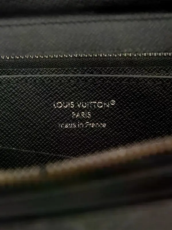 LOUIS VUITTON 2010-2026 Monogram Eclipse Zippy Xl Wallet Long Wallets