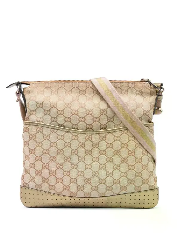 Gucci 2016-2026 Gg Canvas Web Crossbody Bag