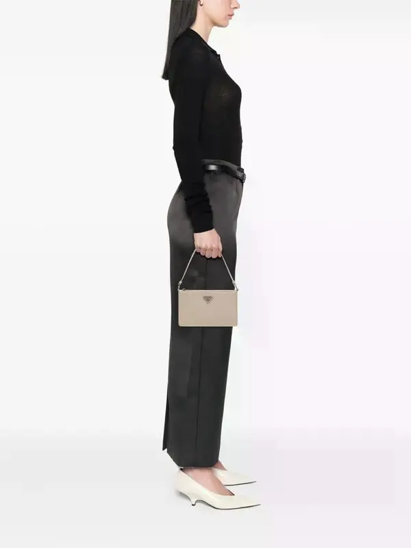 Prada 2013-2026 Mini Saffiano Lux Shoulder Bag