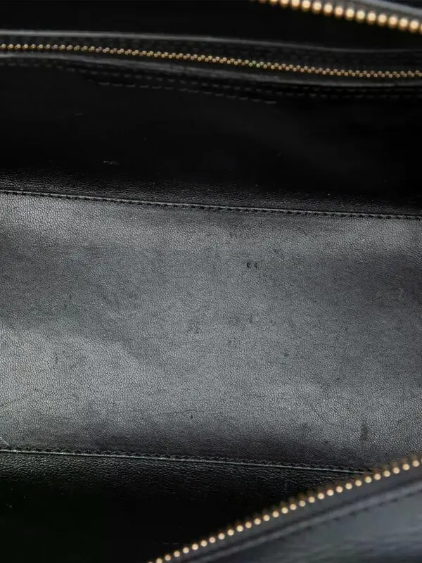 Celine Micro Luggage Tote Bag - White