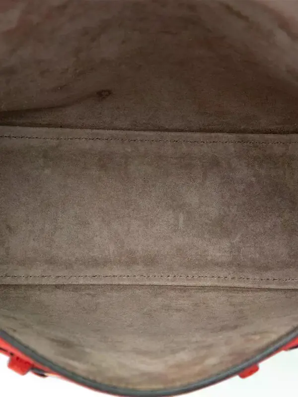 Gucci Suede Lady Web Crossbody Bag