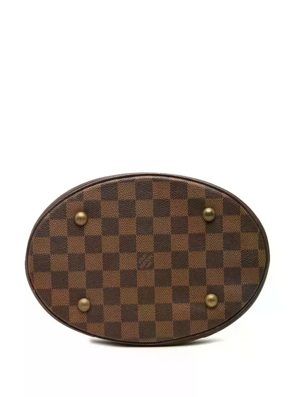 LOUIS VUITTON 2001 Damier Ebene Marais Bucket Bag