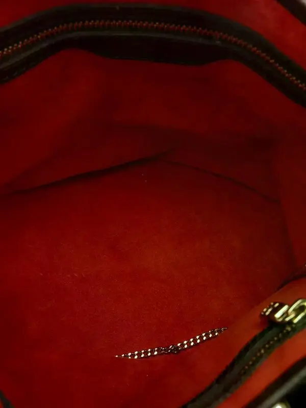 LOUIS VUITTON 2001 Damier Ebene Marais Bucket Bag