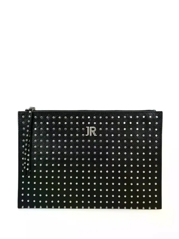 John Richmond Stud-embellished Clutch Bag