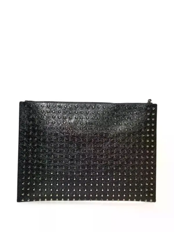 John Richmond Stud-embellished Clutch Bag