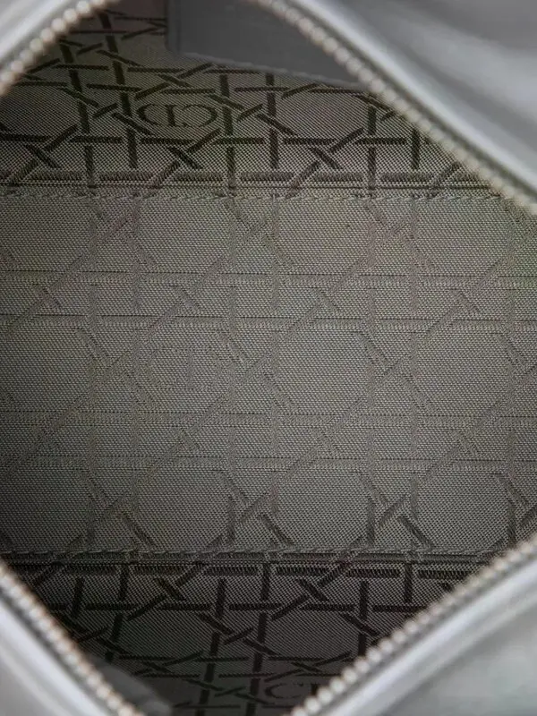 Dior 2018 Medium Pearlescent Lambskin Cannage Lady Satchel