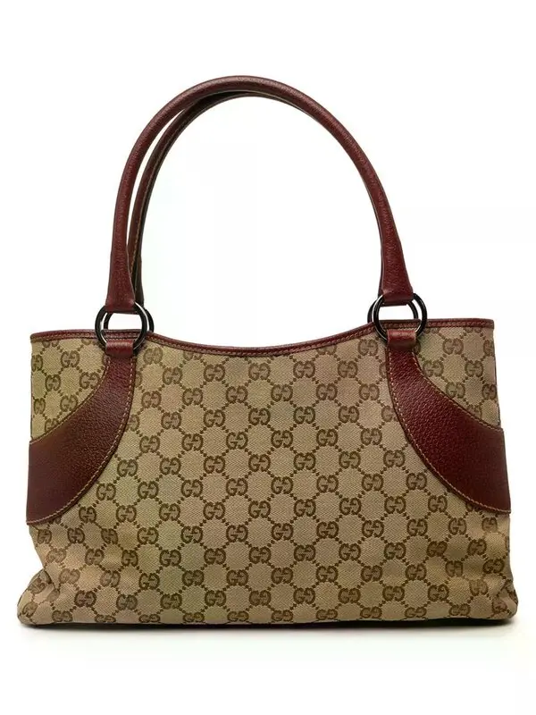 Gucci 2000-2015 Gg Canvas Tote Bag - Neutrals