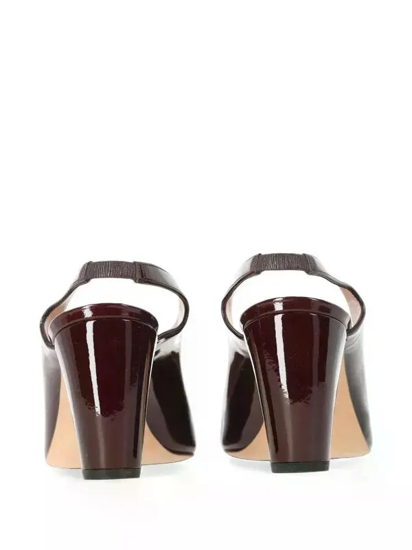 Manolo Blahnik Almond-toe Slingback Pumps