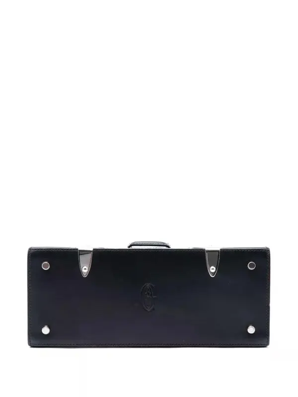 Goyard 2017 Goyardine Saigon Structured Pm Satchel