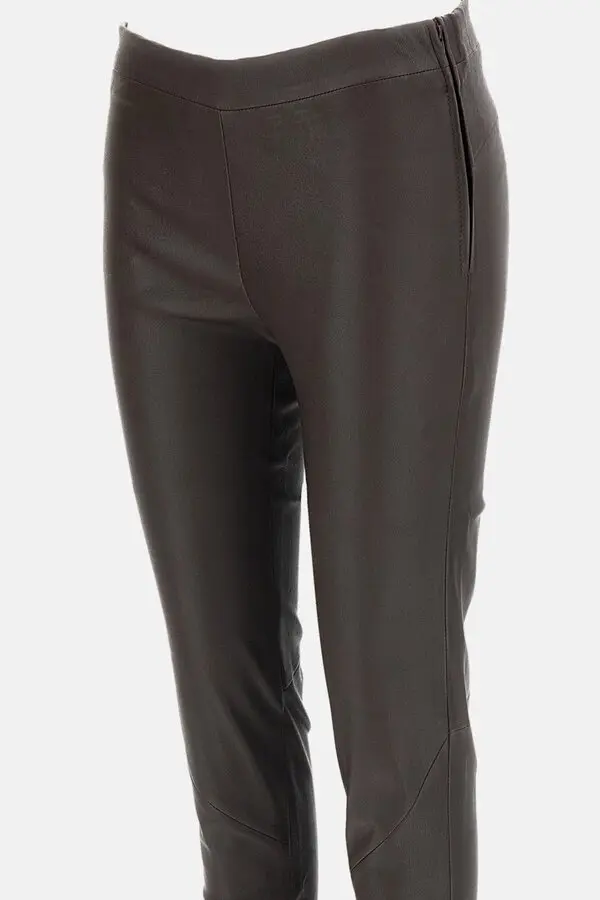 ARMA Panta Leggins Pelle Stretch - Marrone