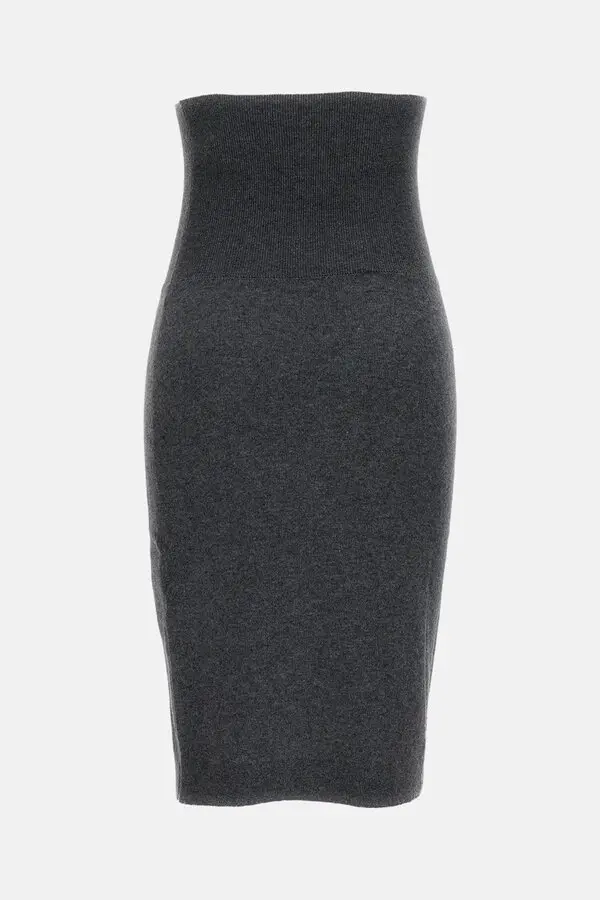 Stella McCartney Wool-knit Tube Dress - Grigio
