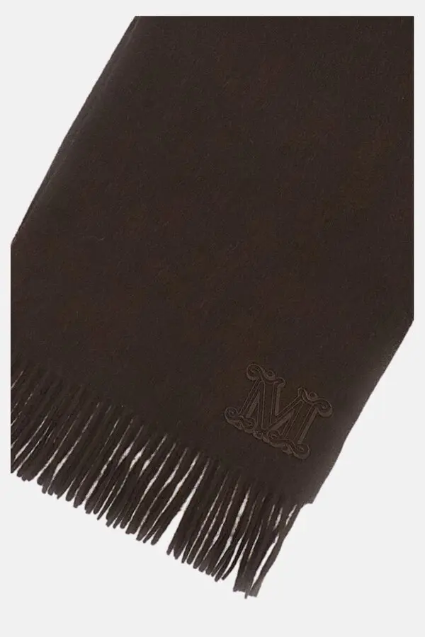 Max Mara Stola In Cashmere Monogram