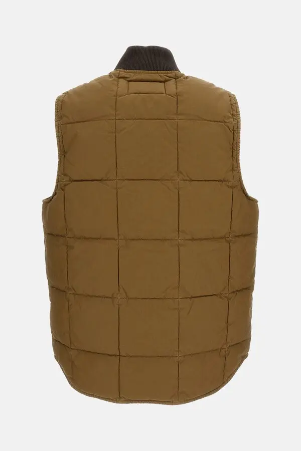 Filson Gilet Heritage In Cotone Con Imbottitura In Piumino - Brown
