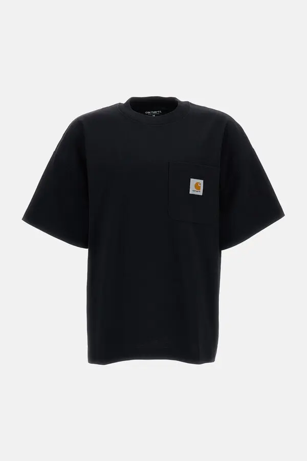 Carhartt Work In Progress Maglietta Work Pocket - Nero