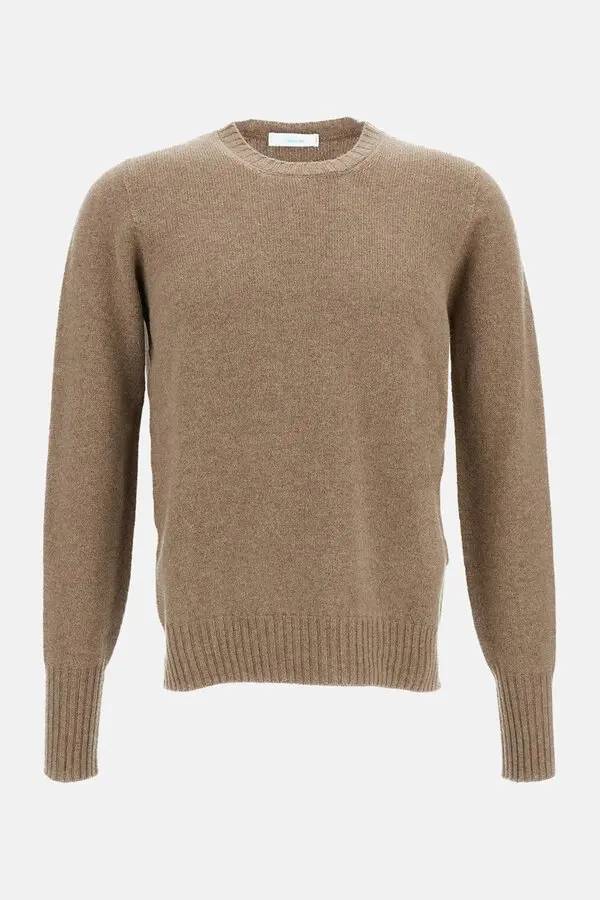 DRUMOHR Maglione Girocollo Rasato Tubico - Beige