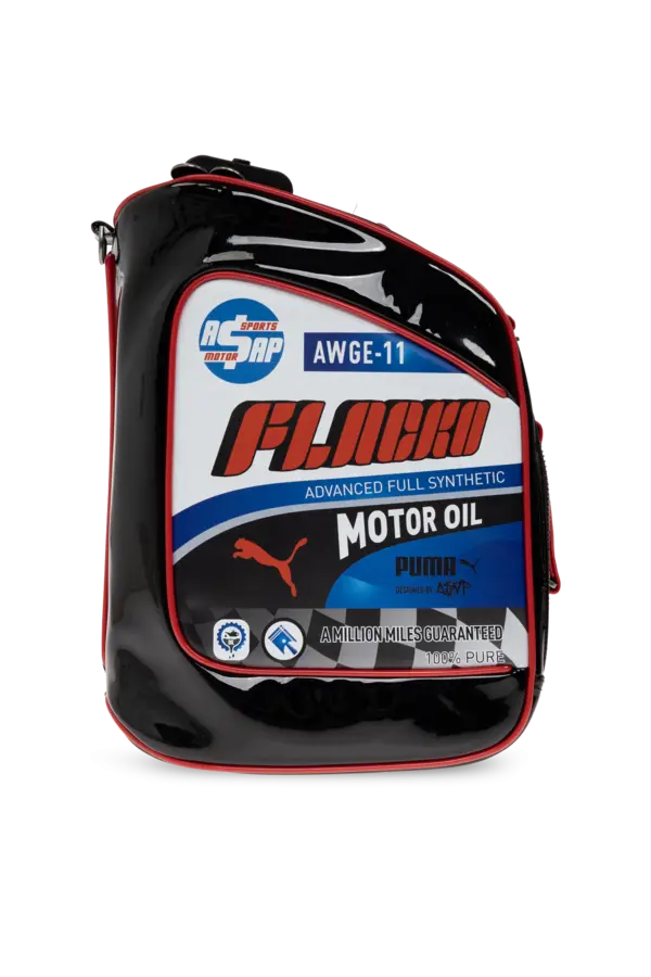 PUMA X A$ap Rocky Motor Oil Canister Bag - Black