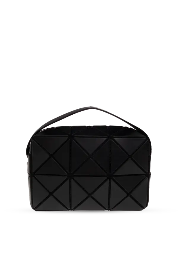 Issey Miyake Geometric Paneled Top Handle Bag