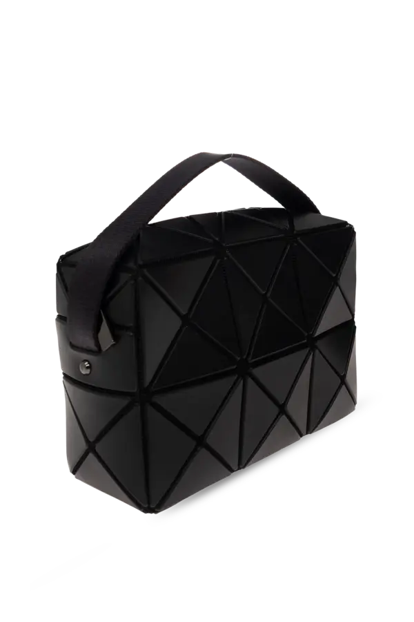 Issey Miyake Geometric Paneled Top Handle Bag