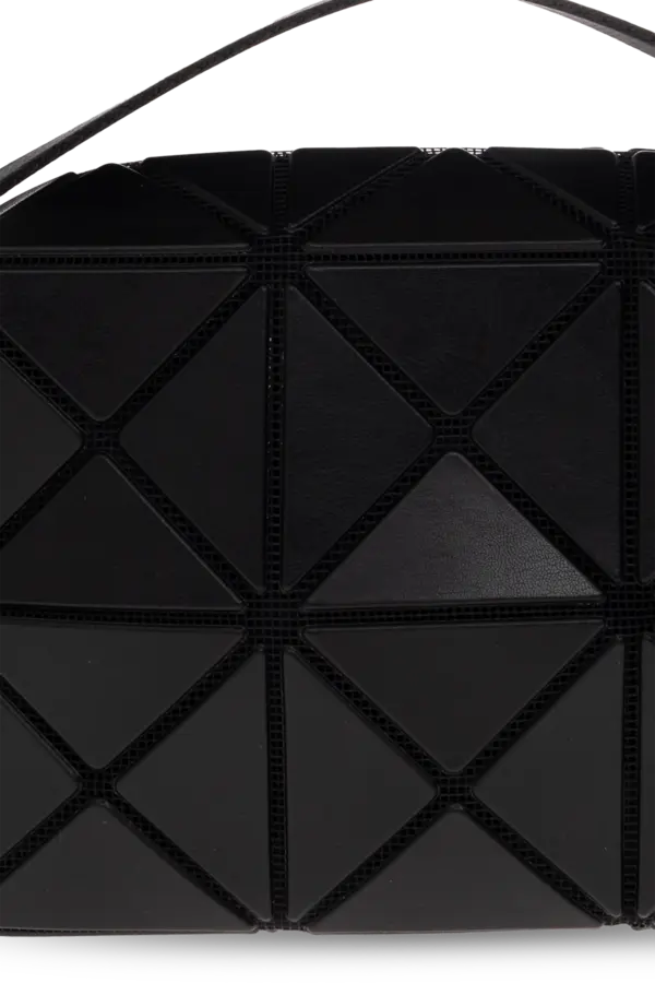 Issey Miyake Geometric Paneled Top Handle Bag