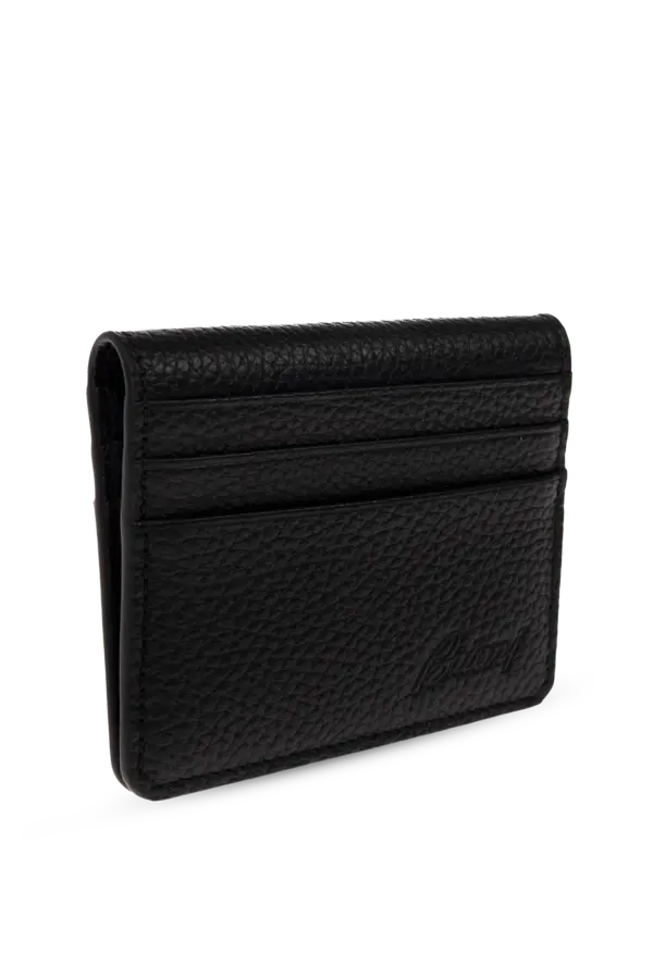 Brioni Leather Card Holder