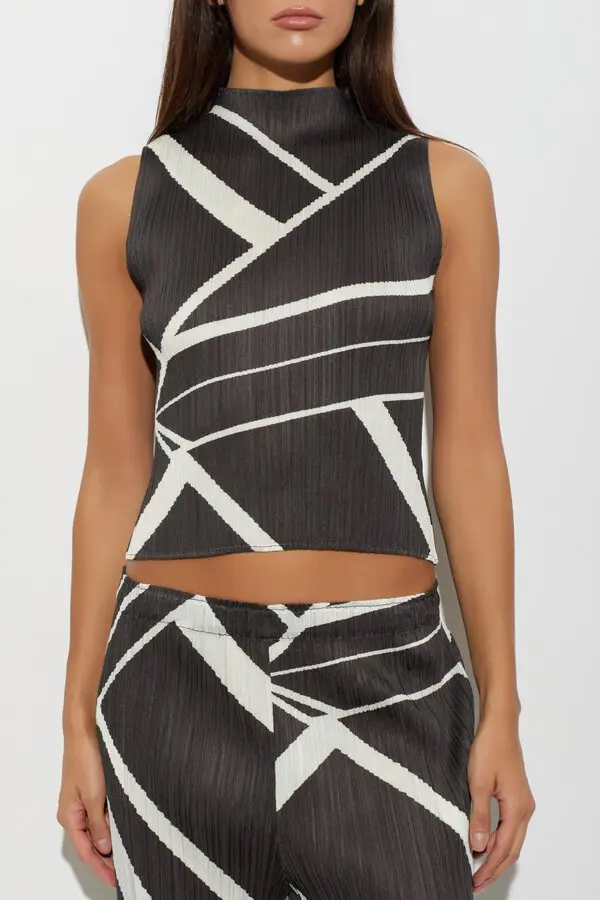 Issey Miyake Pleated Top