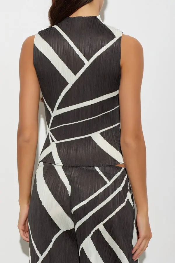 Issey Miyake Pleated Top
