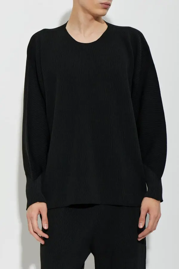 Issey Miyake Pleated Sweater