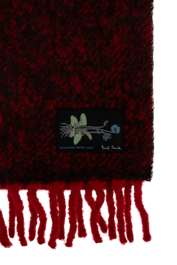 Paul Smith Scarf With Sewn-in Logo