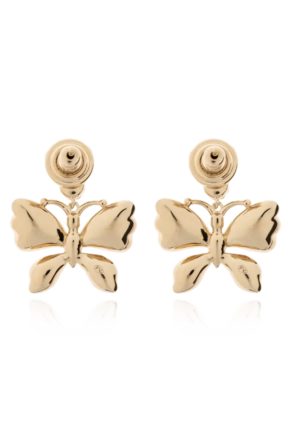 Valentino Garavani Earrings With Shimmering Crystals
