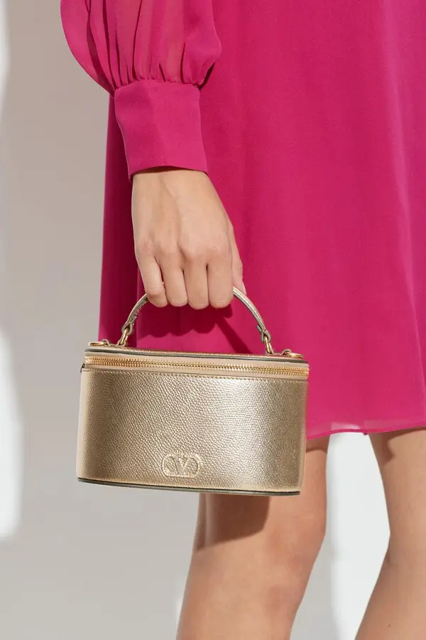 Valentino Garavani Leather Bag With Logo