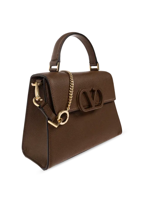 Valentino Garavani Leather Bag With Logo