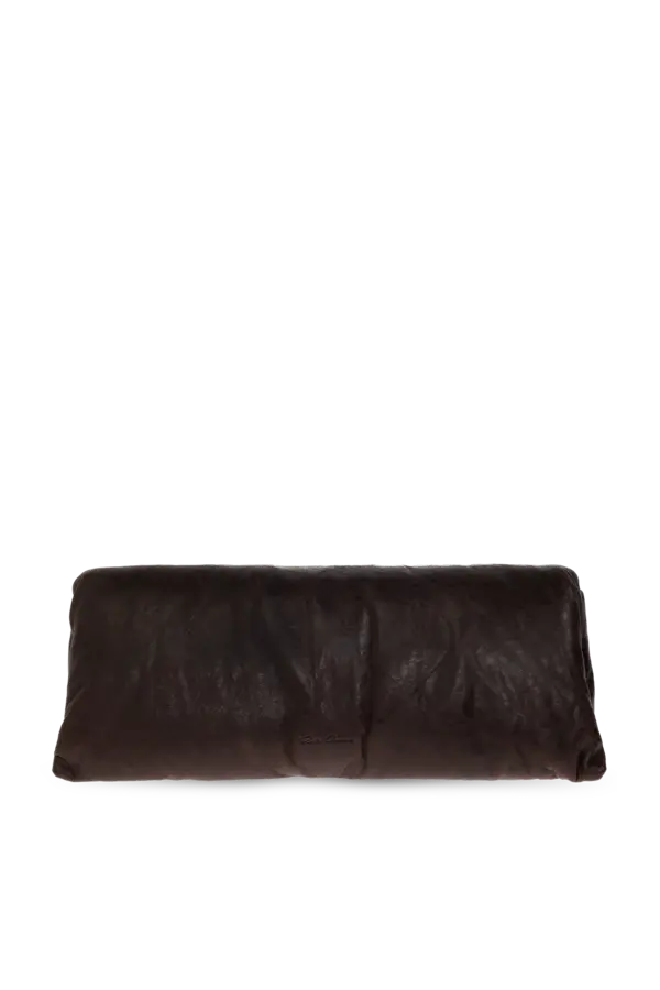 Rick Owens Leather ‘soft Clutch’ Bag - Brown