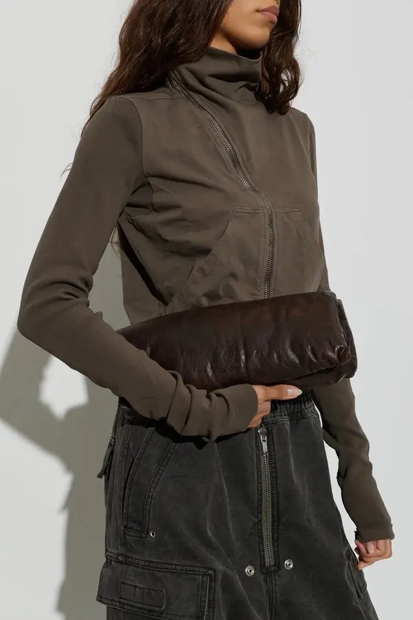 Rick Owens Leather ‘soft Clutch’ Bag