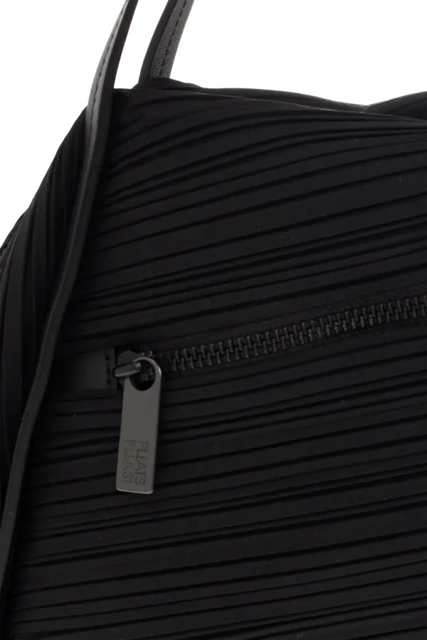 Issey Miyake Textured Pleated Handheld Bag