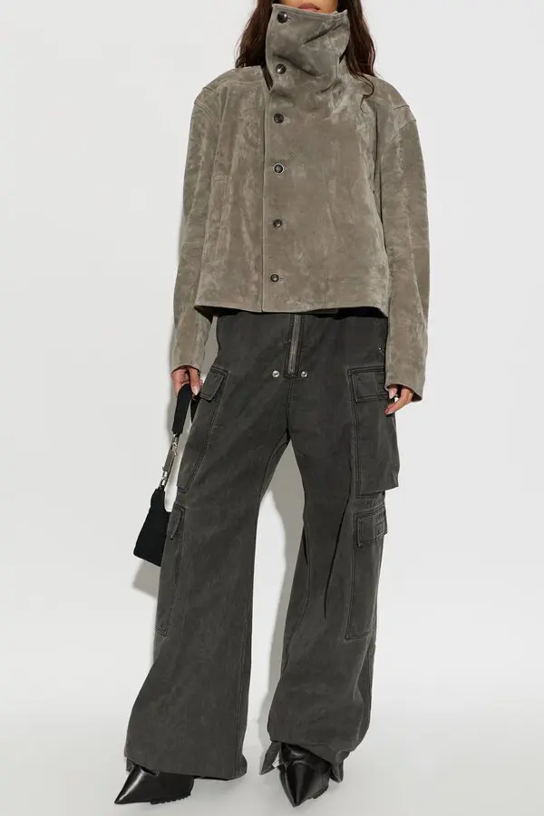 Rick Owens Jumbo Stooges’ Leather Jacket