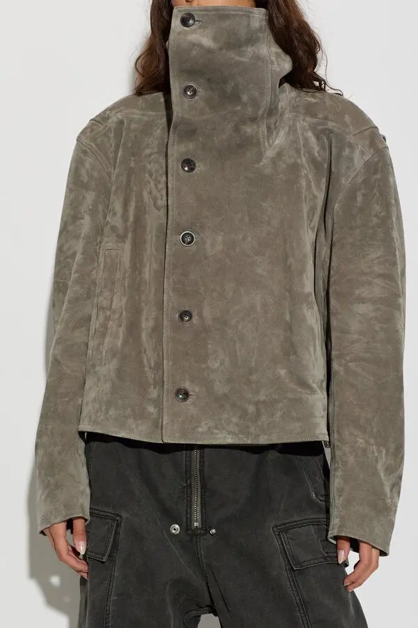 Rick Owens Jumbo Stooges’ Leather Jacket