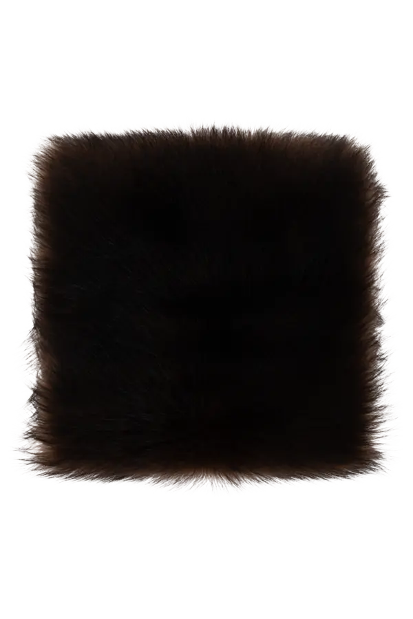 Valentino Garavani Furry Snood - Brown