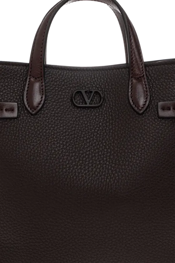 Valentino Garavani Leather Bag With Logo