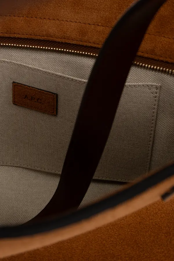 A.p.c. Drummer Small" Suede Bag