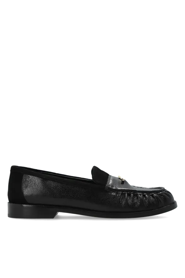 Kate Spade New York Leather Loafers - Black