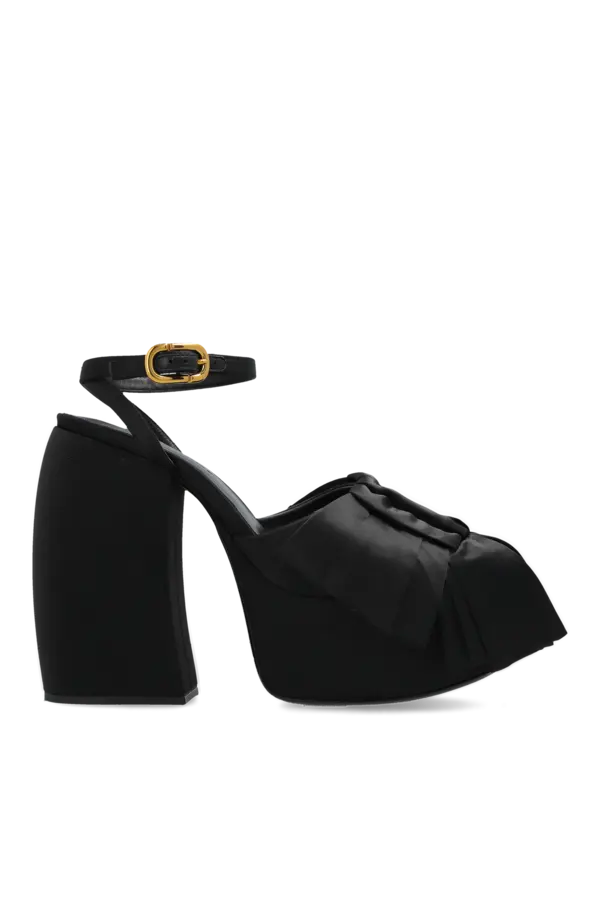 Marc Jacobs Platform Shoes 'bow - Black