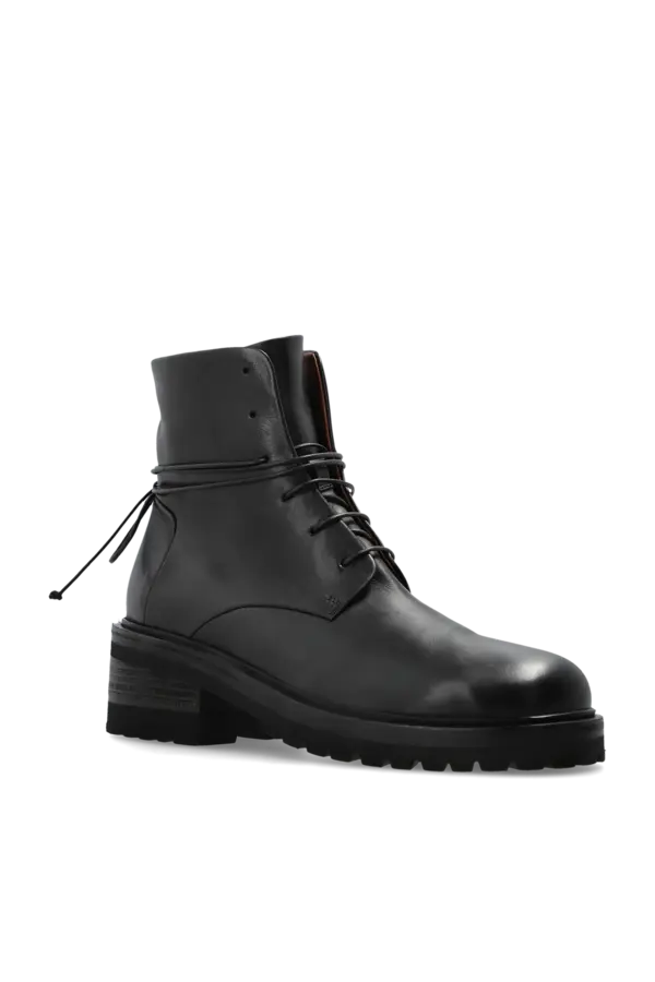 Marsèll Leather Lace-up Ankle Boots