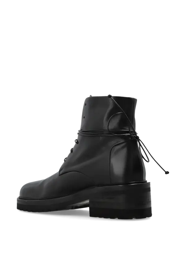 Marsèll Leather Lace-up Ankle Boots