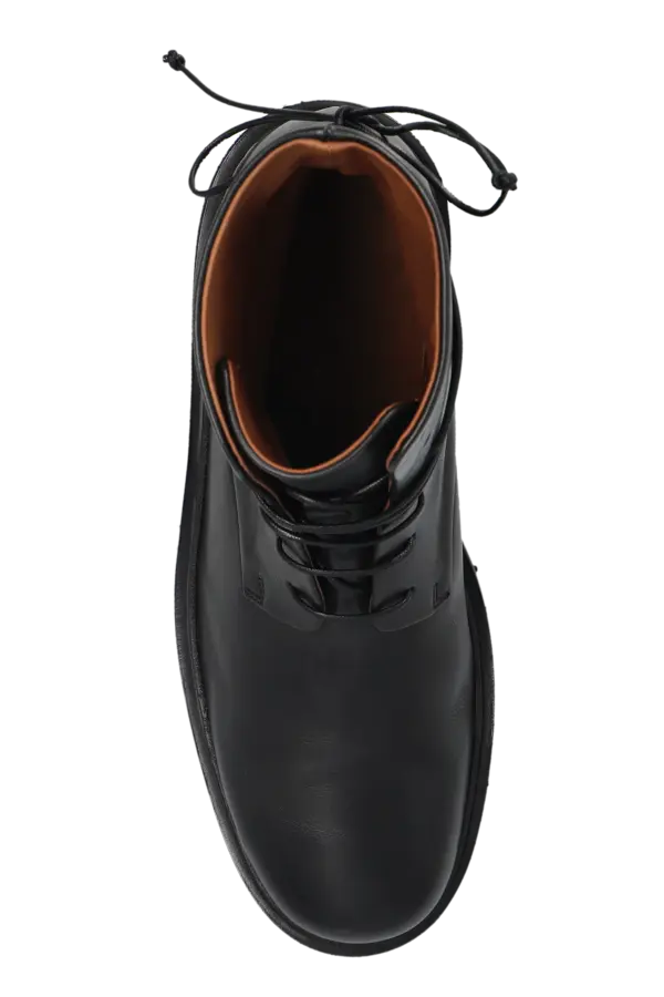 Marsèll Leather Lace-up Ankle Boots