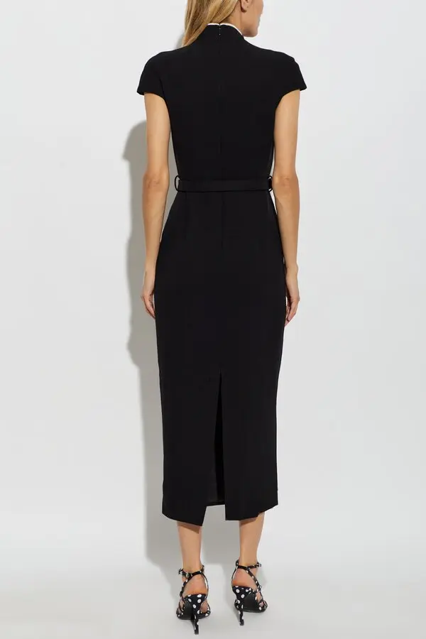 SELF-PORTRAIT Wool Dress With Embellishment