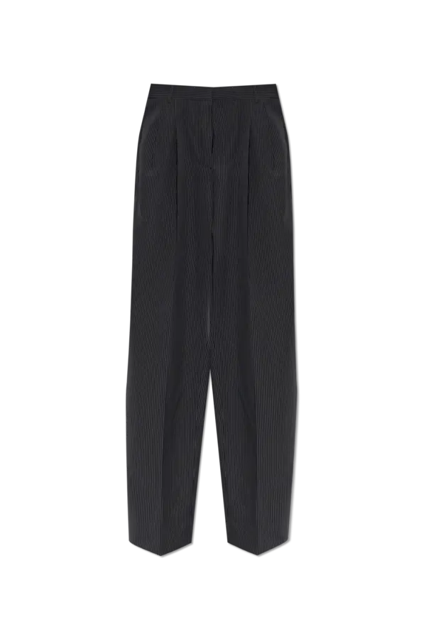 TOM FORD Creased Trousers - Black