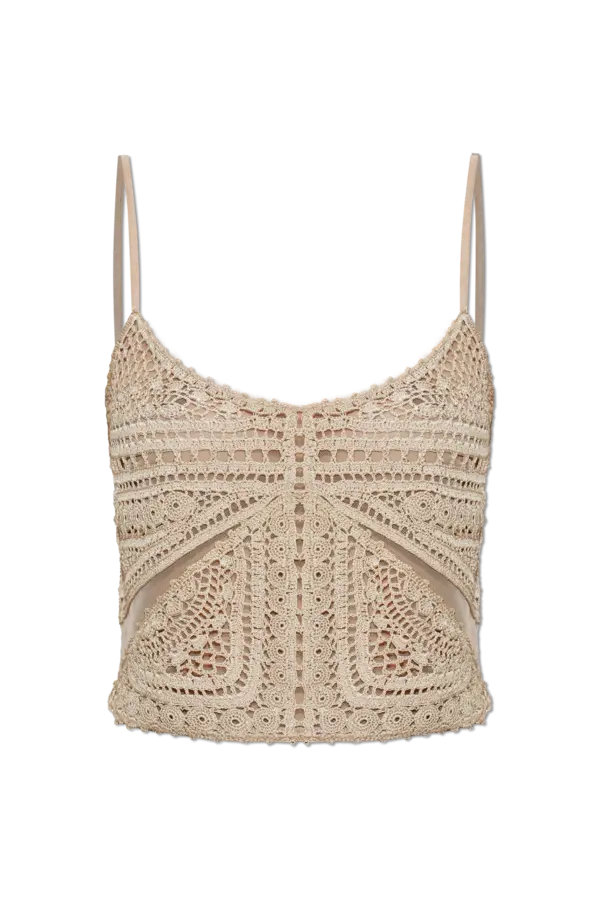 Ulla Johnson Tulle Top - Beige